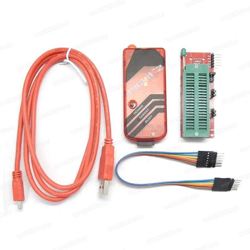 Pickit2 Programmer + Pic Icd2 Pickit 2 Adapter Universal Programmer ...