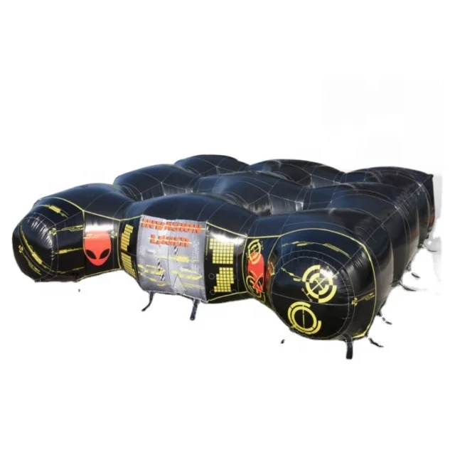 Shooting Game Lazer Tag Inflatable Maze/ Outdoor Inflatable Laser Tag ...