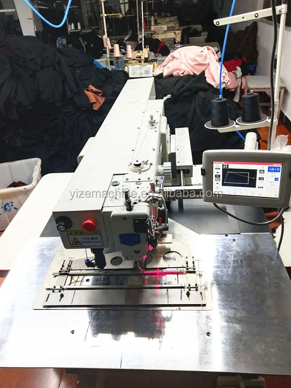 Laser Type Welt Pocket Opening Sewing Machine - YIZE