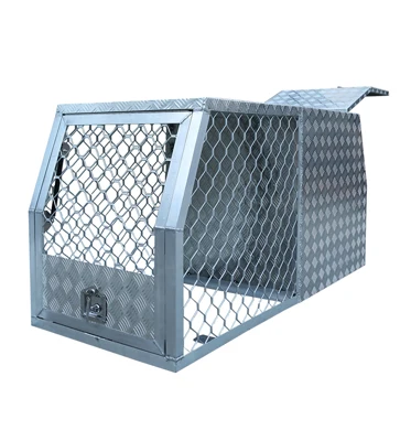 Aluminium Part Tray Canopy Toolbox Single Dog Box Cage