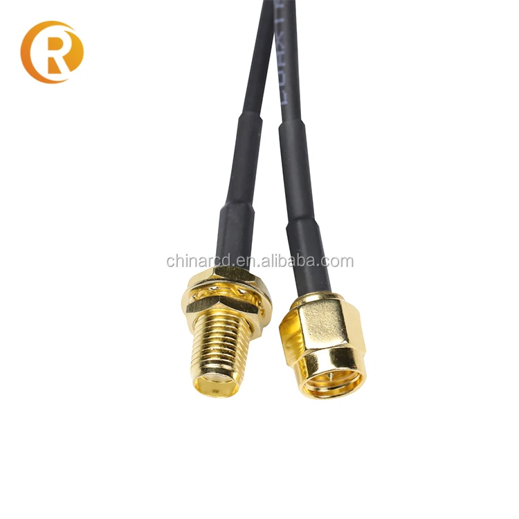 Rcd Manufacture Custom Rg174 Rg179 Rg180 Rg316 Coaxial Cable Assembly ...