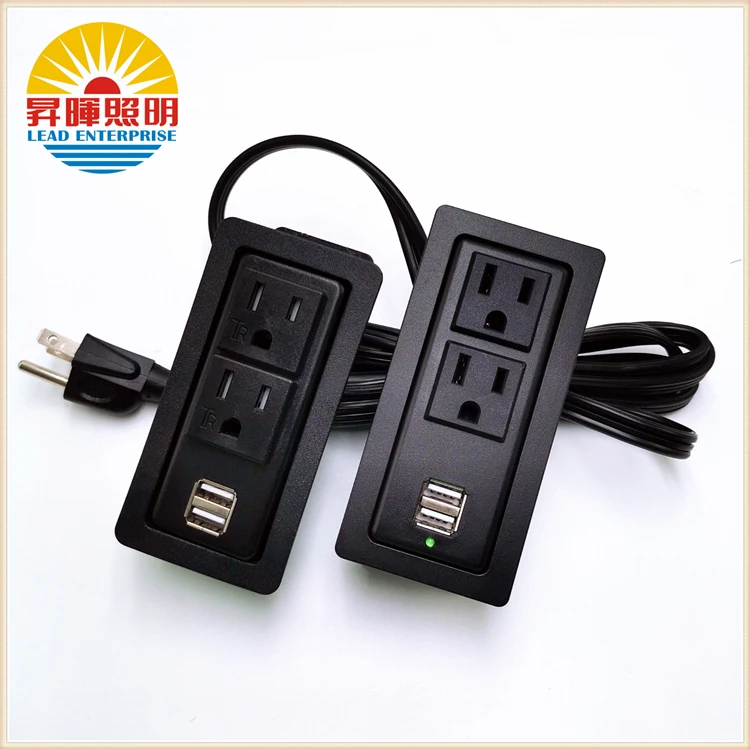 Factory Supplier Usa 2-gang 125v Socket Outlet With Etl Certification ...