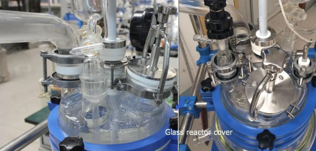 Small Scale Chemical Reactor Design Laboratory Double Walled Glass ...