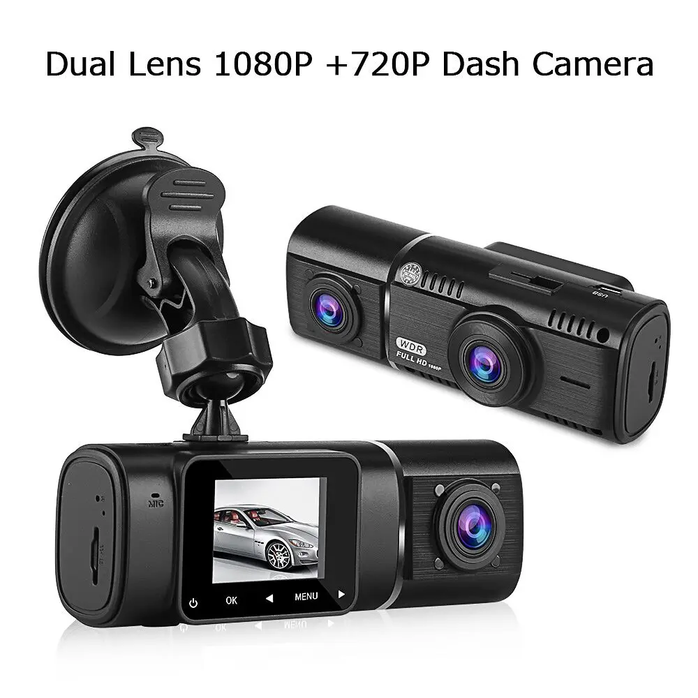 2,7 "bildschirm R310 G-sensor Wdr Dual Kamera Dash Cam Kamera Für Innen ...