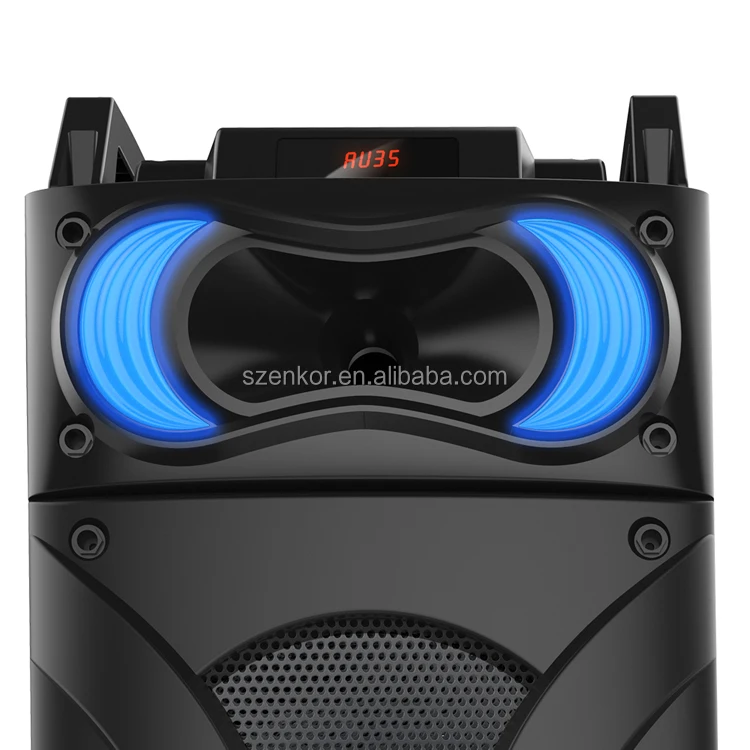 Big Power Trolley Speaker 200w Unit 12''x4+horn Tweeterx2 For Outdoor ...