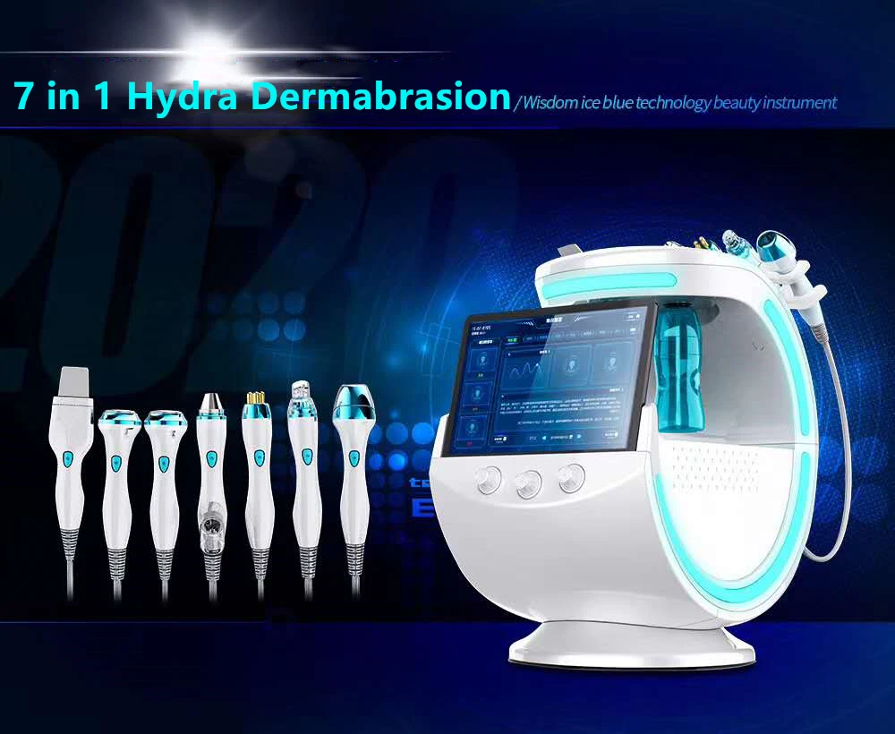 New Style 7 In 1 Hydra Dermabrasion Facial Microdermabrasion Beauty Oxygen Facial Machine ...