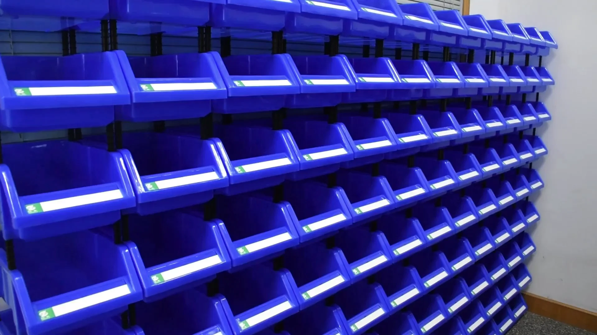 Tools Shelving Storage Stackable Plastic Storage Bins Warehouse Plastic ...