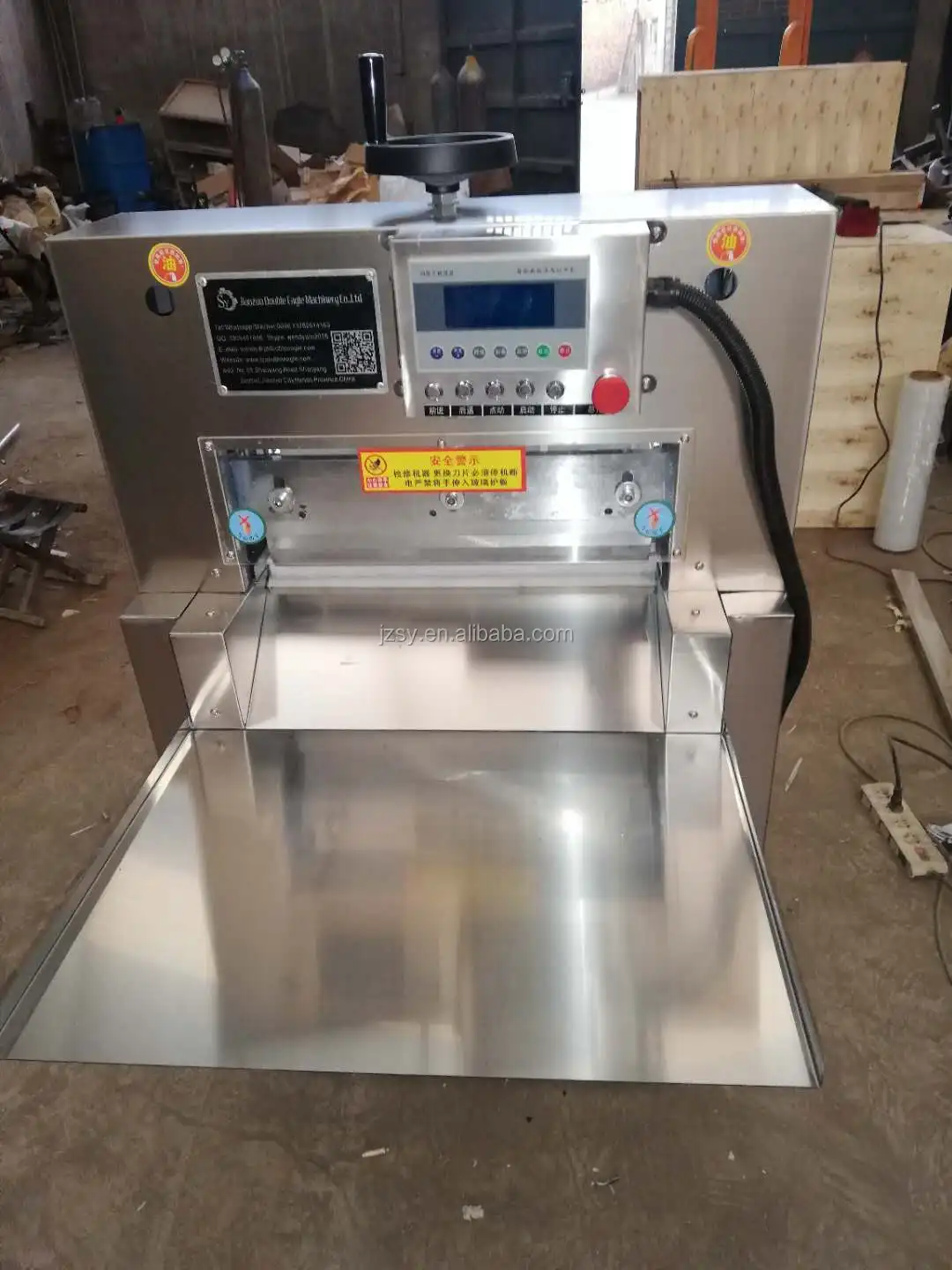 2024 Commercial Stainless Steel CNC Lamb Roll Bacon Slicer