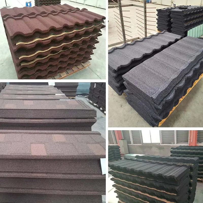 Tema Popular Stone Coated Steel Roofing Tile - Durable & Stylish