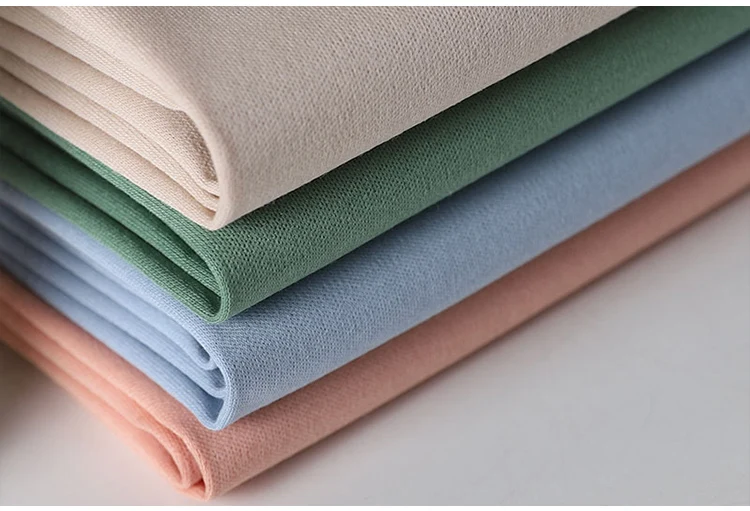 High Quality 70s 160gsm 100% Mercerized Cotton Double Jersey Interlock ...