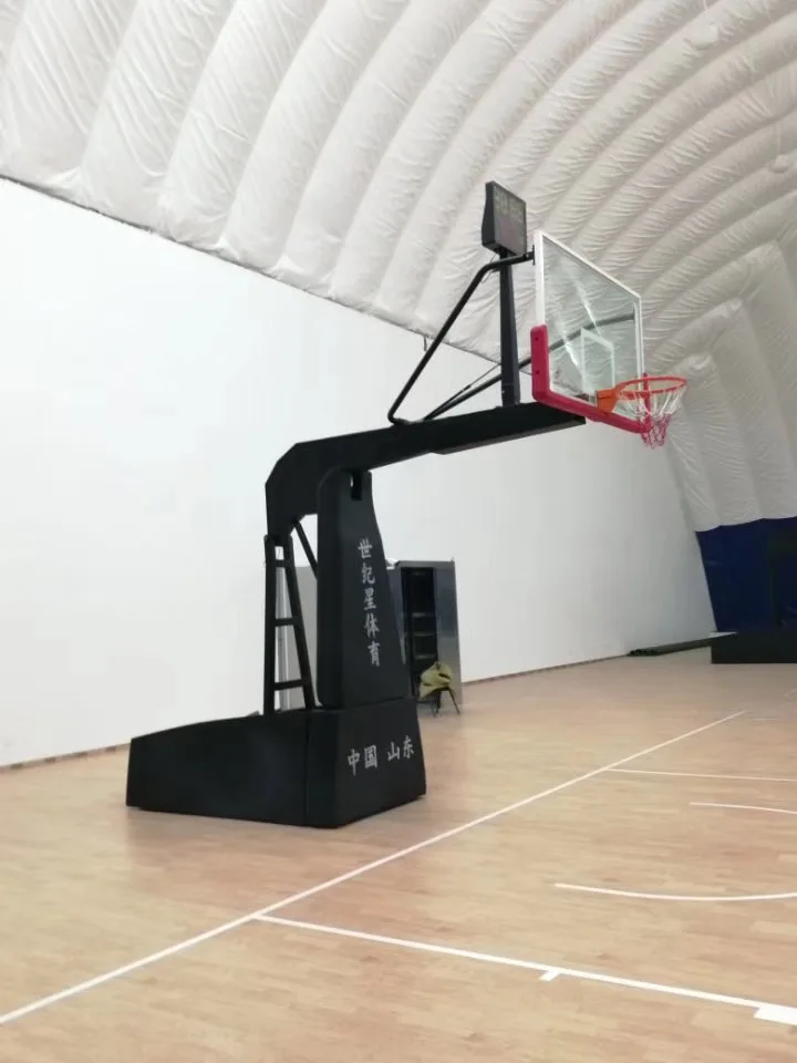 FIBA Standard Electro-Hydraulic Basketball Stand for Competition