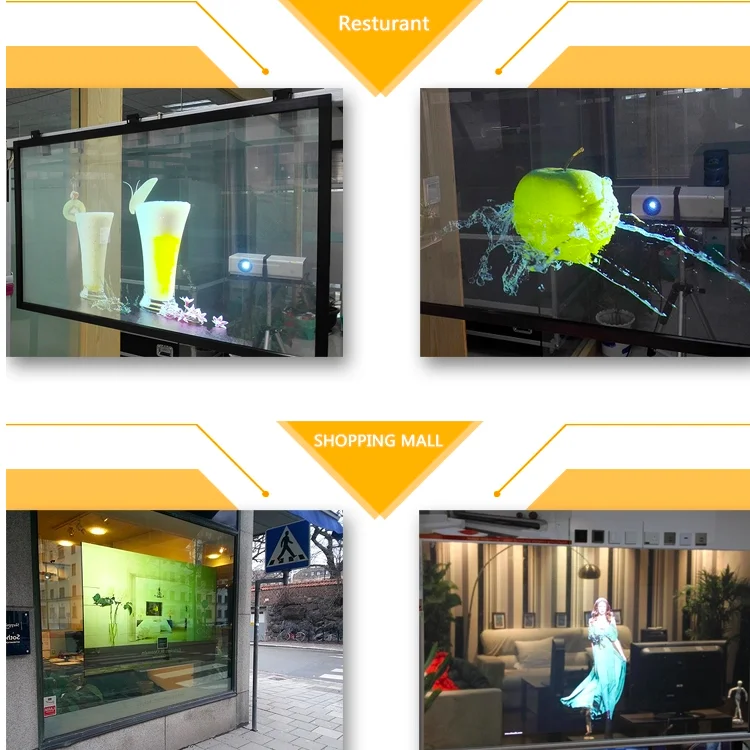 Rear Projection Screen - High Reflective Smart Glass Film
