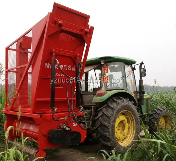 Cotton Stalk Napier Grass Harvester - Efficient Forage Silage Machine