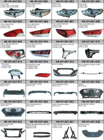 Front Bumper for Hyundai SONATA 2017 - OEM 86511-E6700