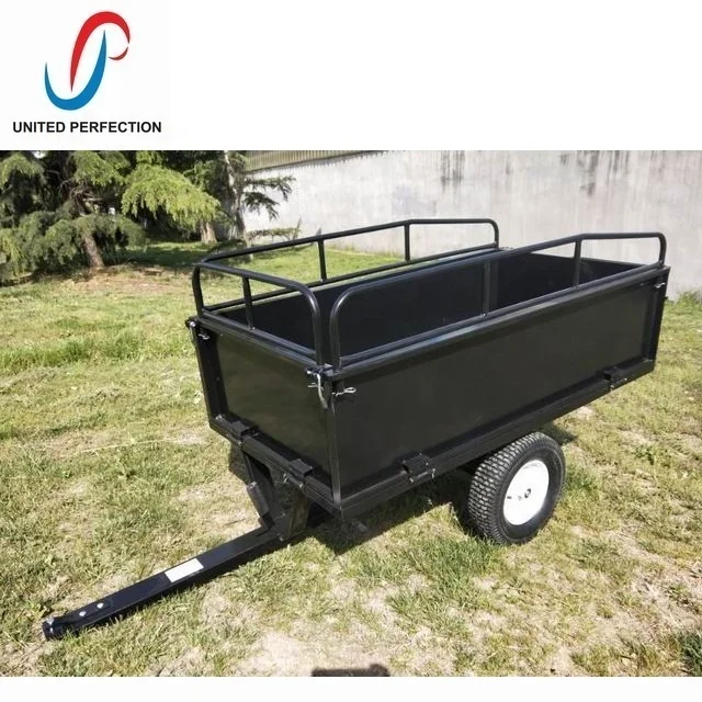 Multi Purpose Pull Behind Atv Utility Trailer Lawn Tractor Trailers ...