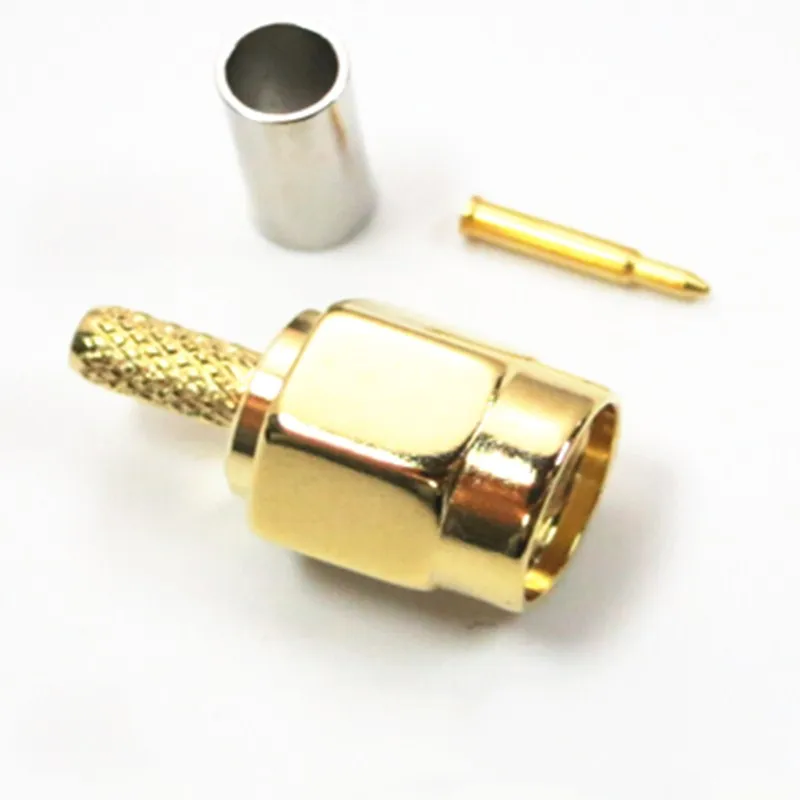 Sma-j-1.5 Connector Straight Crimp Rg316 Cable Male Connector - Buy Sma ...