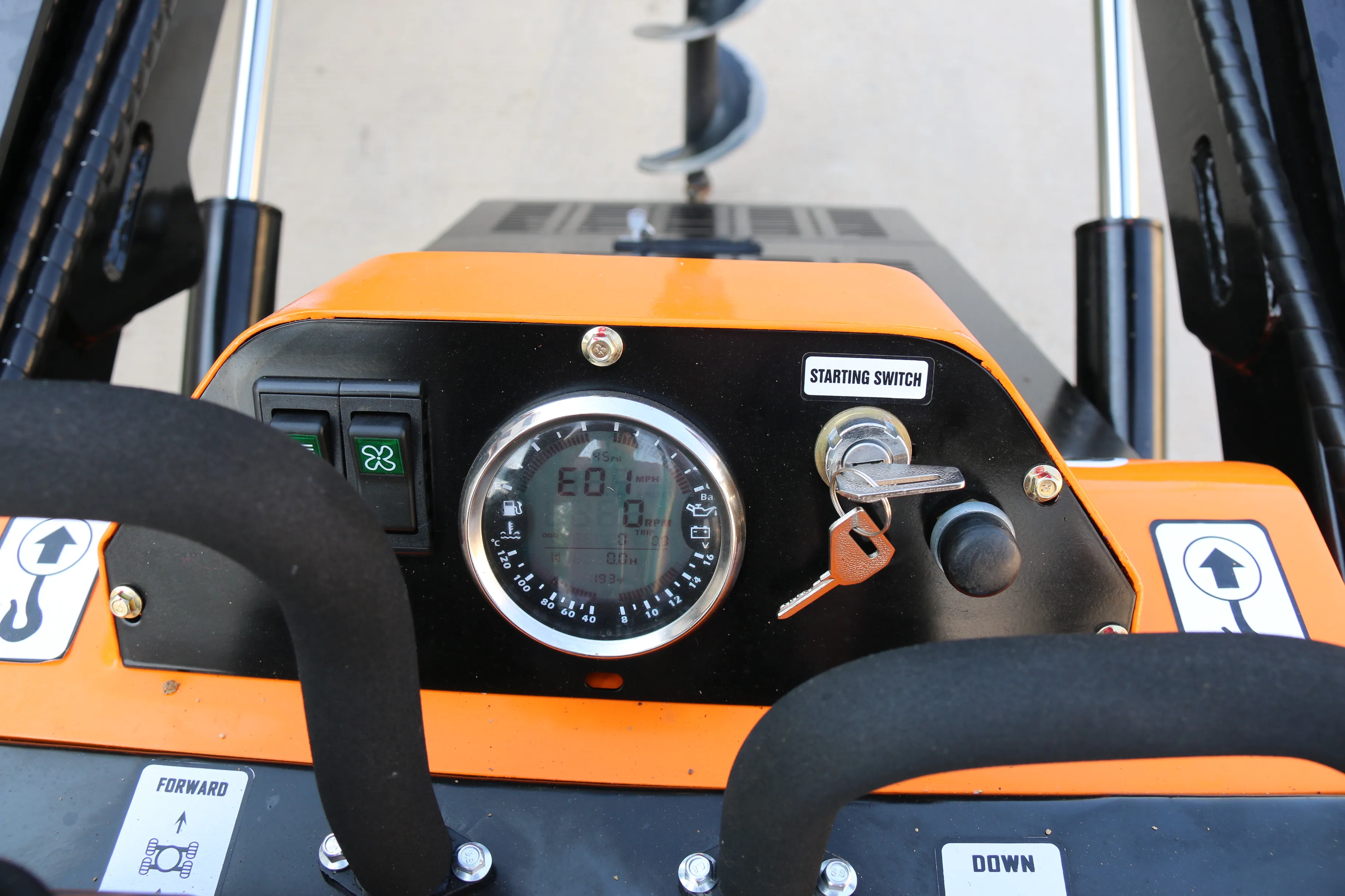 Hydraulic Joystick Control Skid Steer Drilling Digging Loading ...