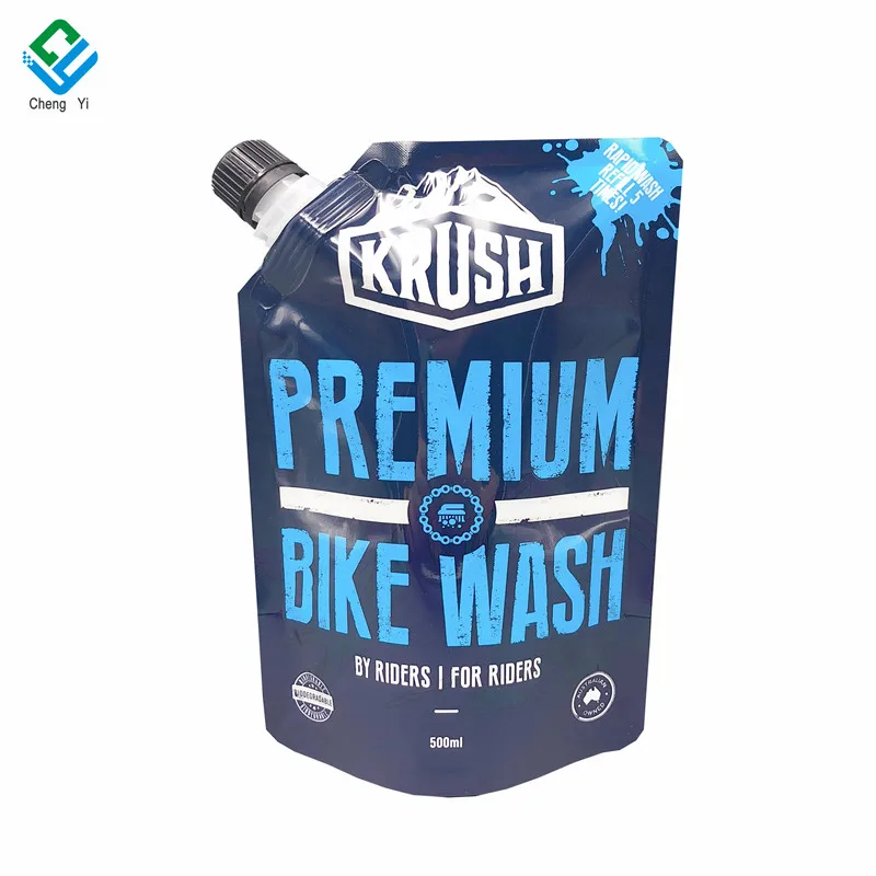 Liquid Refill Pouch 100g 200g Cosmetic Doypack With Spout Eco-friendly ...