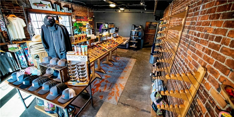 Modern Fishing Shop Interior Decoration Design - Customize