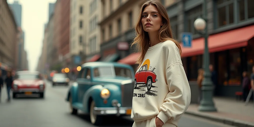 Vintage Car Sweatshirts: The 2025 Fashion Trend Driving Streetwear Style