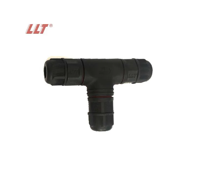 T-type Waterproof Connector 2 Pin Ip68 250v&15a Electrical Wire Cable ...