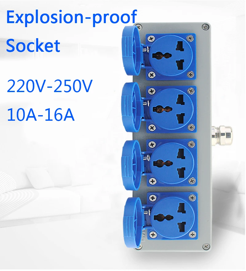 Explosion-proof Multi-Function Socket Strip Terminal Block