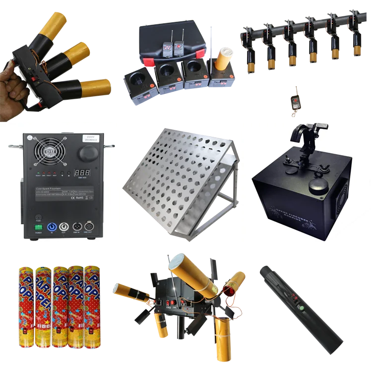 Stage Electric Windmill Rechargeable Battery Machine Fireworks Wedding ...