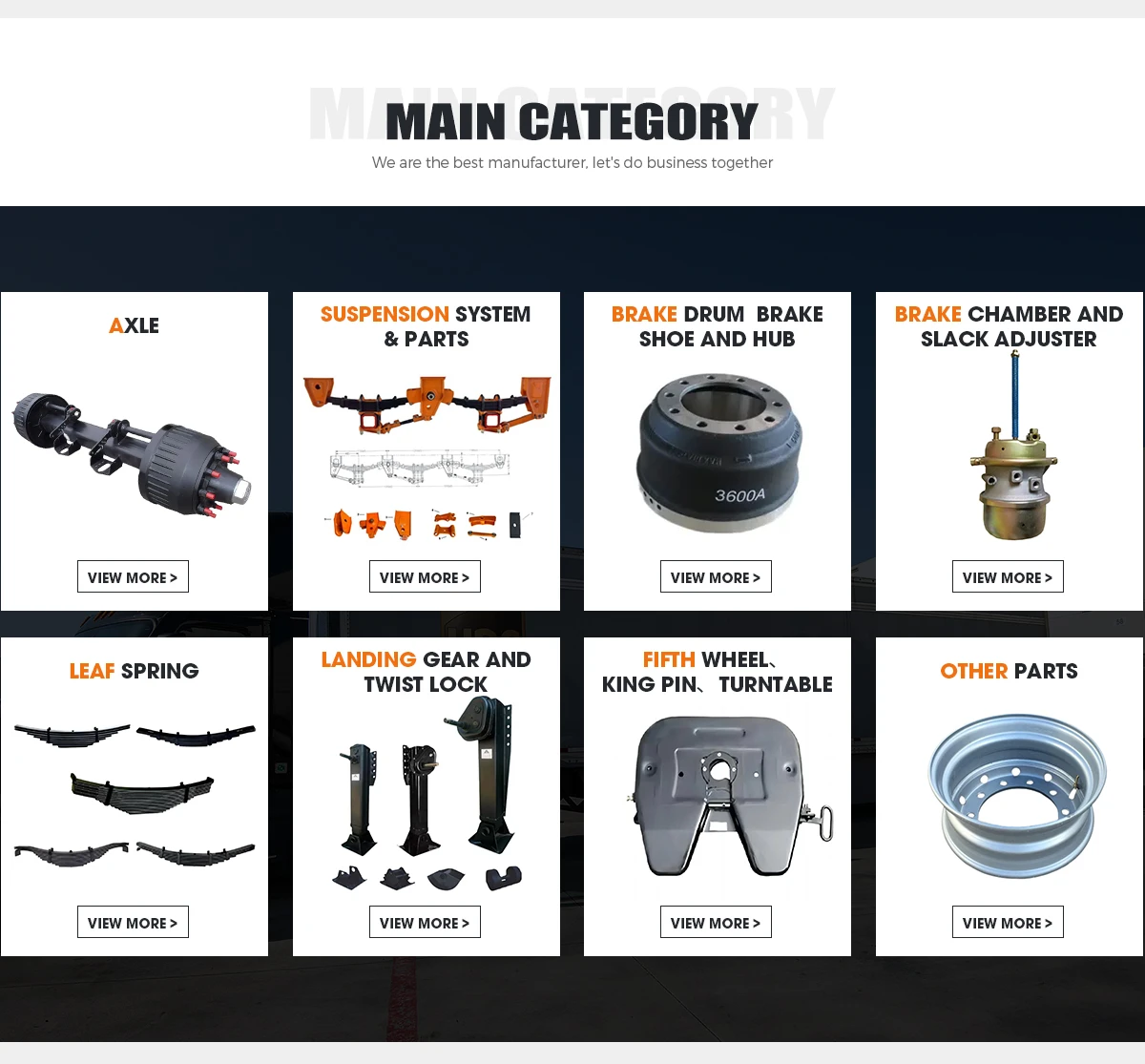 Qingdao Jasmine International Trade Co., Ltd. - trailer parts, axle