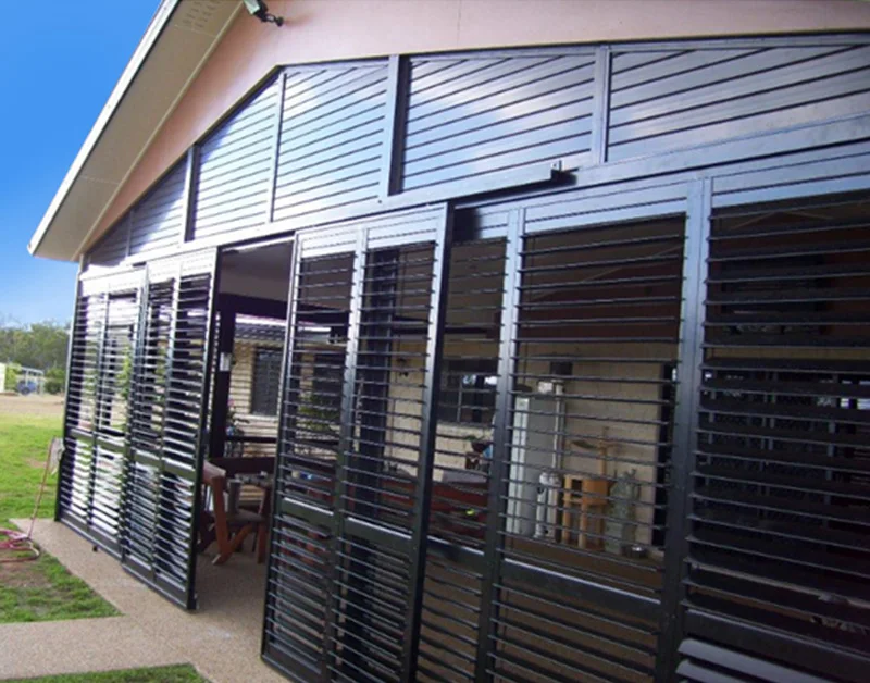 Exterior Used Aluminium Sliding Shutter - Buy Shutter,Aluminum Sliding ...