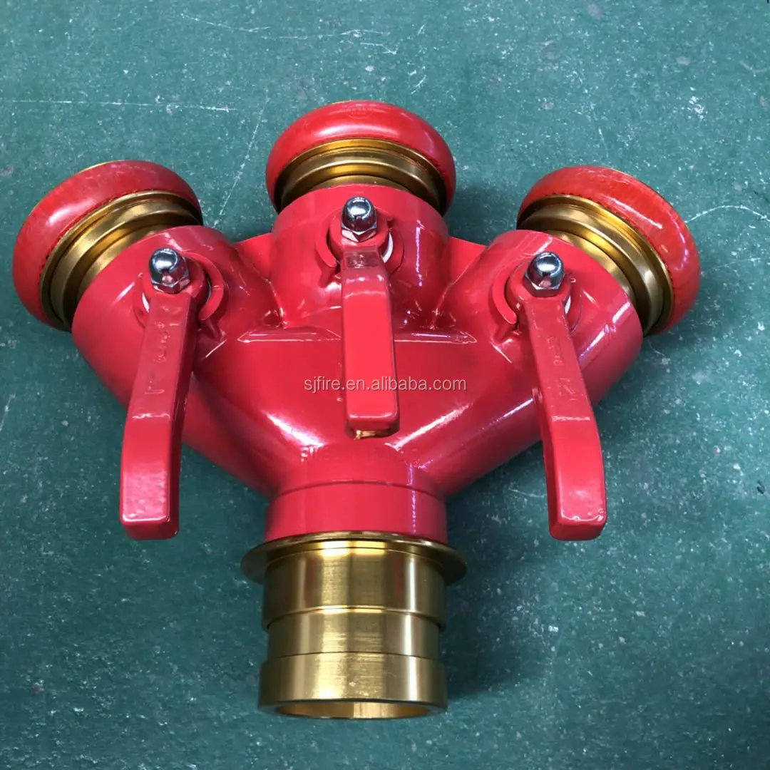 High Quality 2 Ways Breeching Dividers Valves For Fire Fighting - Buy ...