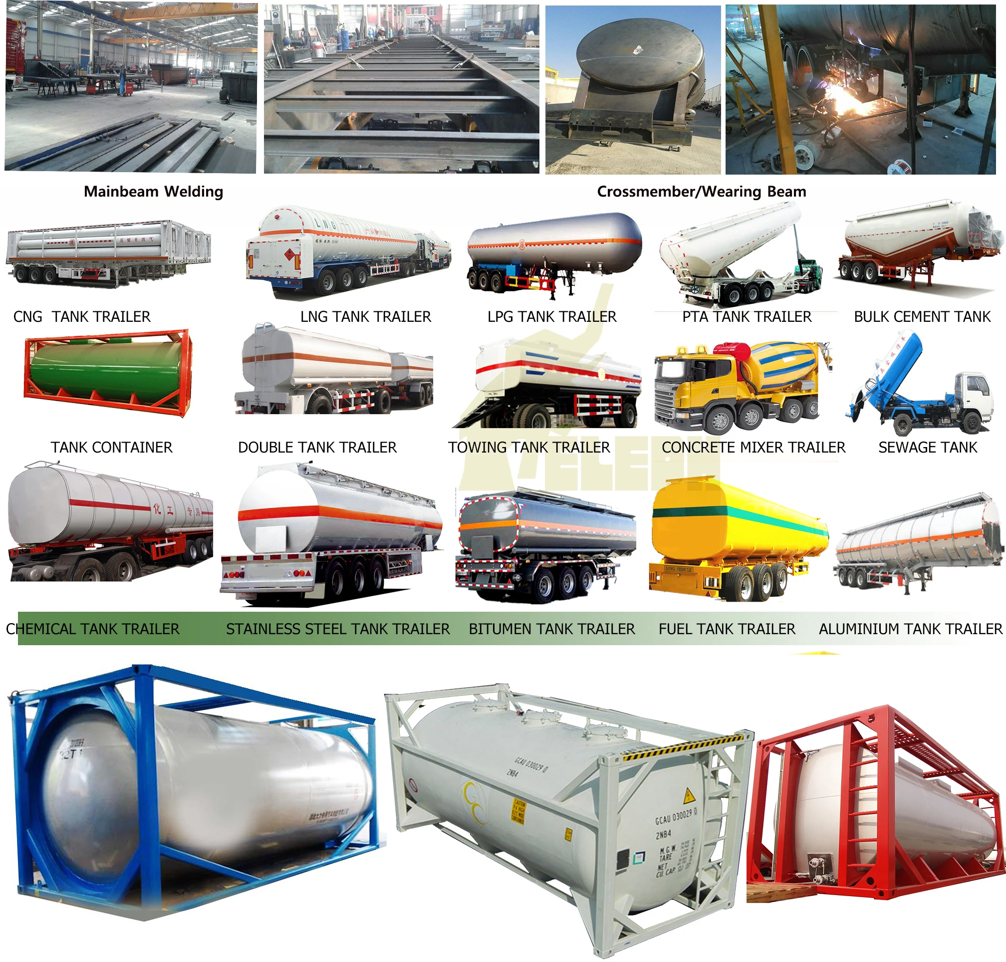 LPG ISO T50 Tank Container - Efficient 20FT, 30FT, 40FT