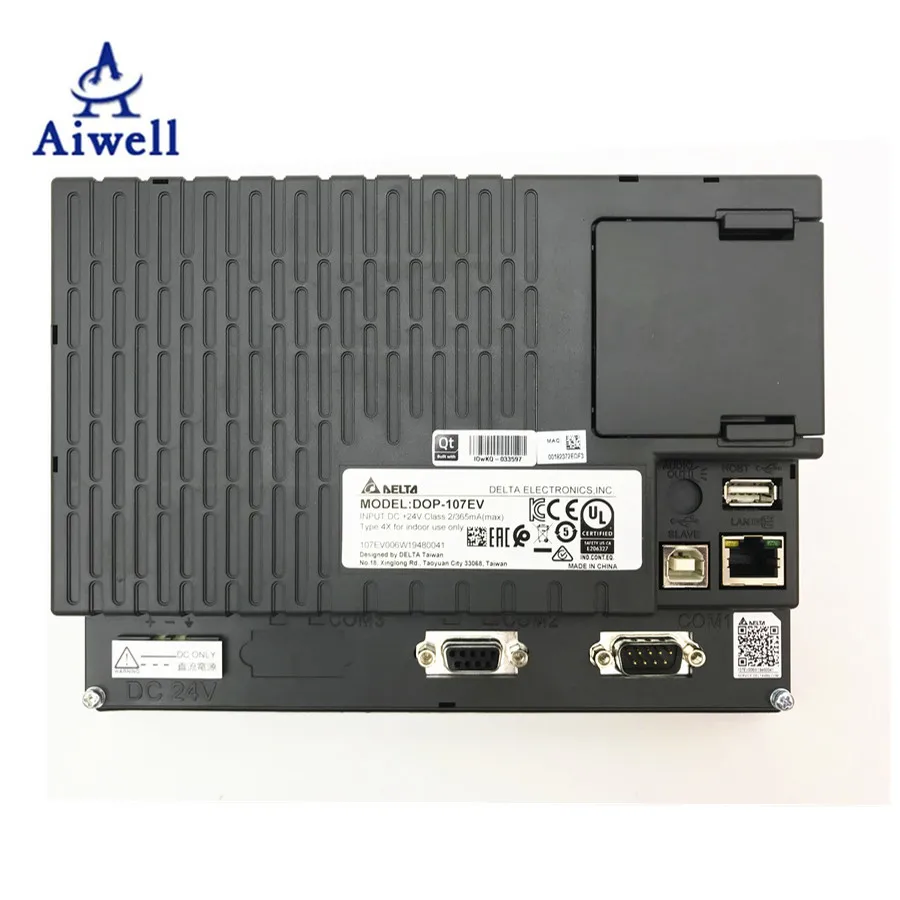 Dop Panel Delta Electronics Hmi 7" Ethernet Human Machine Interface Dop ...