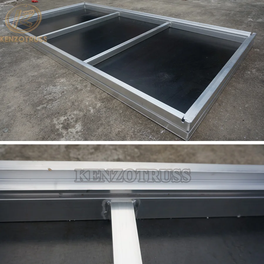 Economical Aluminum Layher Stage for Outdoor Events – Adjustable Height ...
