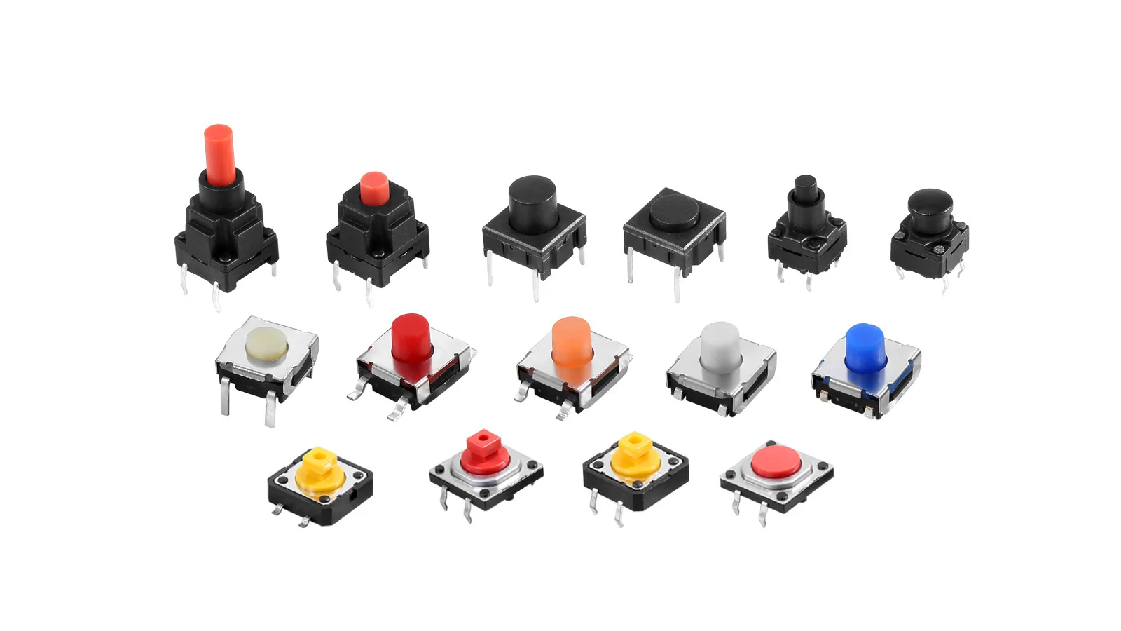 Hca Rc 7*7 Mm Series 10-position Hrought-hole Min Rotary Dip Switch ...