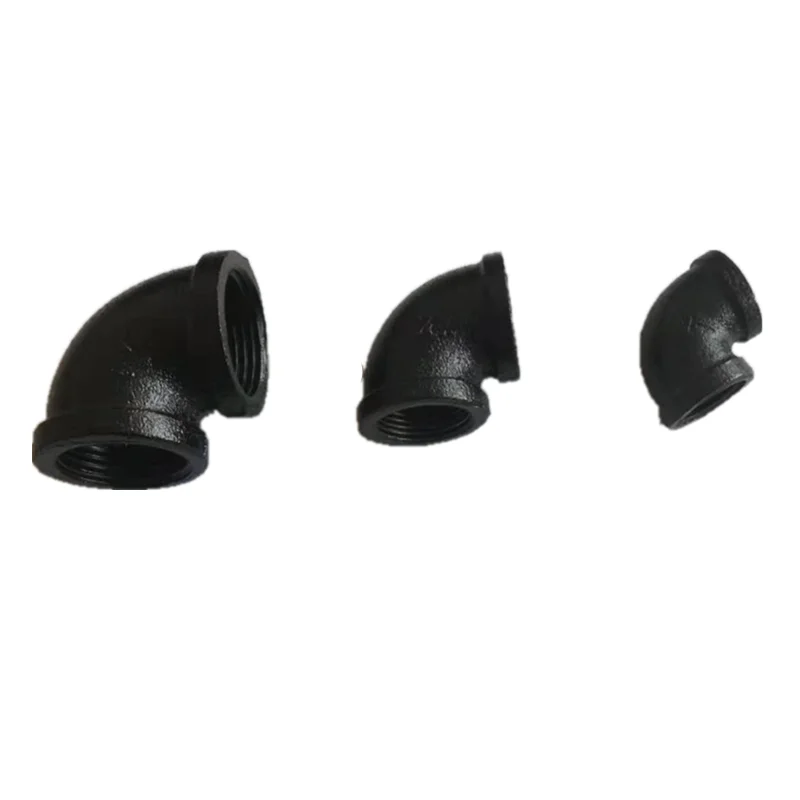 Black Malleable Pipe Fitting Malleable Iron Carton Box Customized OEM ...