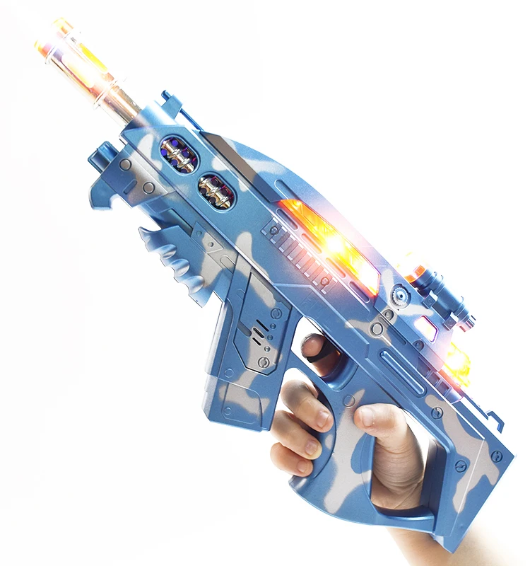 Most Popular B/O Electric Sound Gun for Kids - Fun & Safe