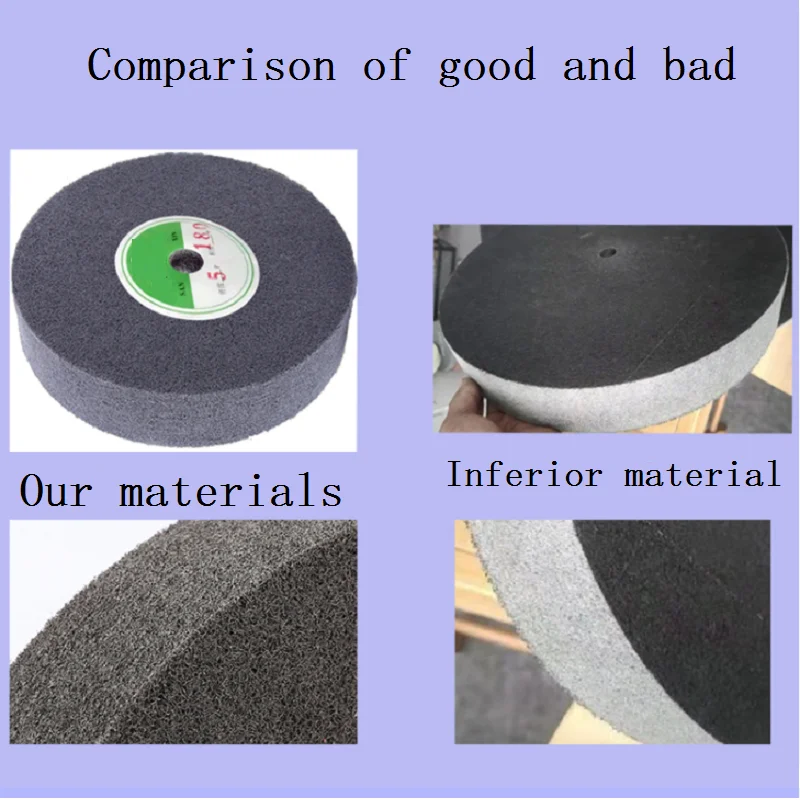 Factory Wholesale Stone Sponge Nylon Deburring Buffing Wheel for ...