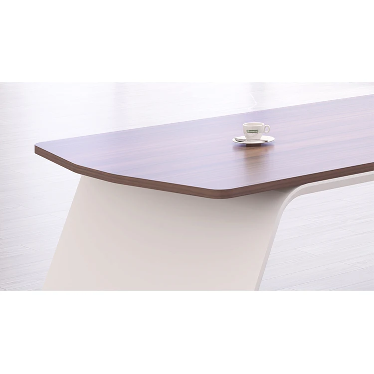 Hot Sale Curved Manager Office Table Design/executive Office Desk Use ...