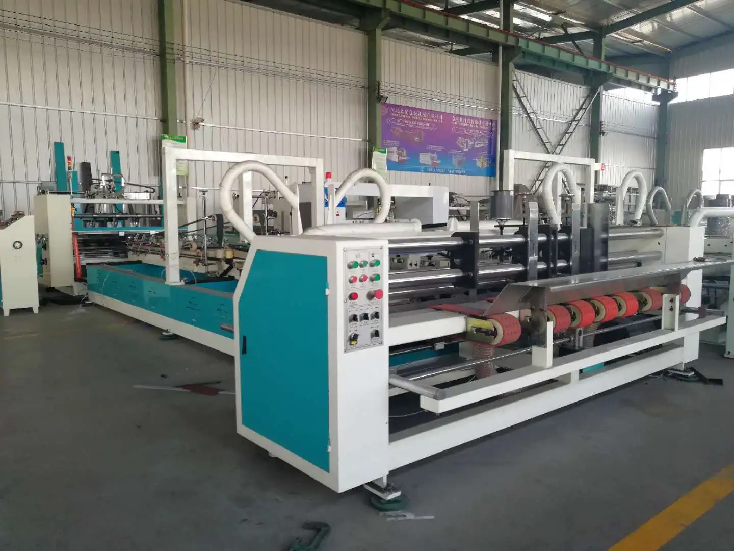 Automatic Corrugated Carton Making Machine - Easy to Operate