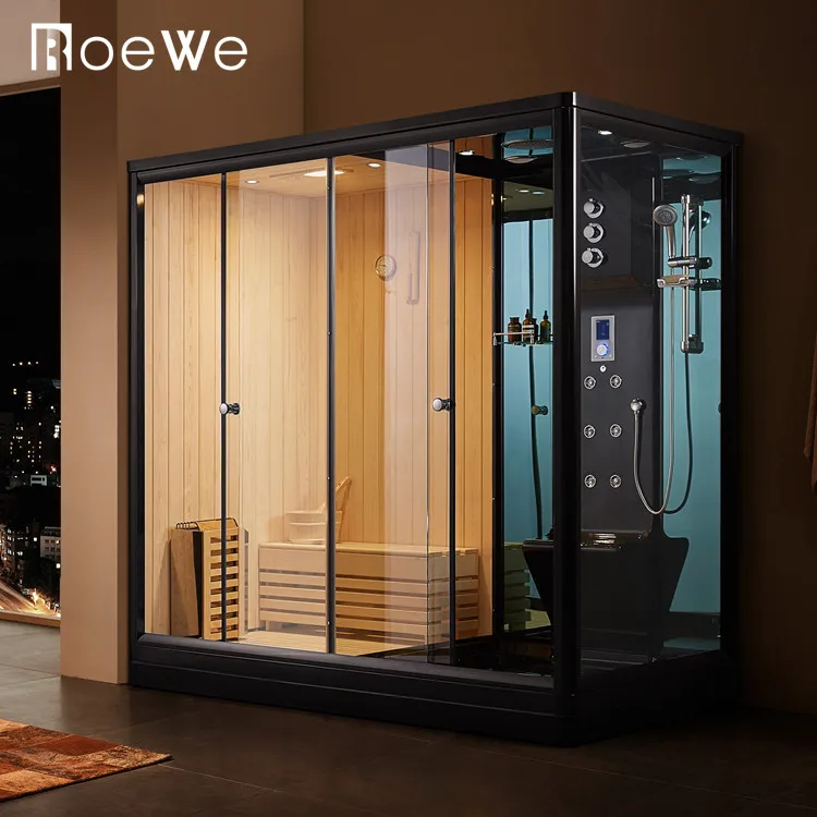 Modern Design Dry Sauna Steam Shower - Luxury & Comfort