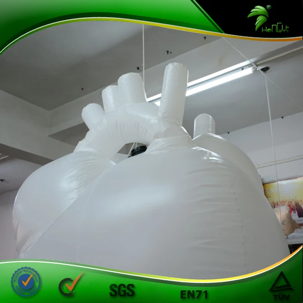 Anatomical Heart Balloon - Realistic 3D Inflatable Model