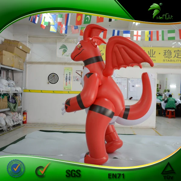 Inflatable Dragon Suit - Squeaky Guilmon Costume by Hongyi
