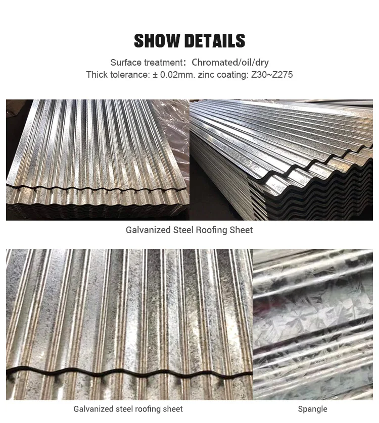 Corrugated Galvanized Steel Roof Sheets - Durable & Versatile