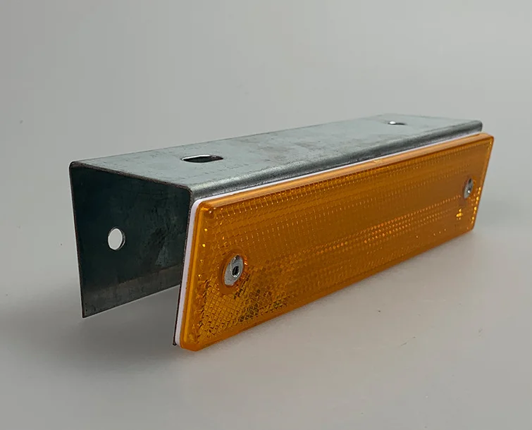 Trapezoidal Delineator - High Visibility Guardrail Reflectors