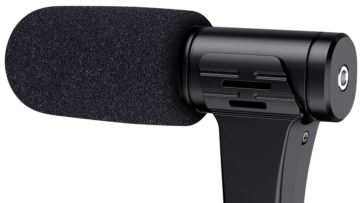 Vlogger Streaming Interview Condenser Shotgun Recording Microphone ...