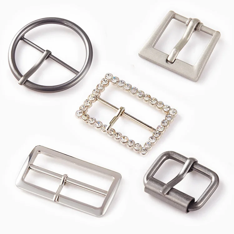 Custom Metal Pin Automatic Release Belt Buckles for Clothing Bags