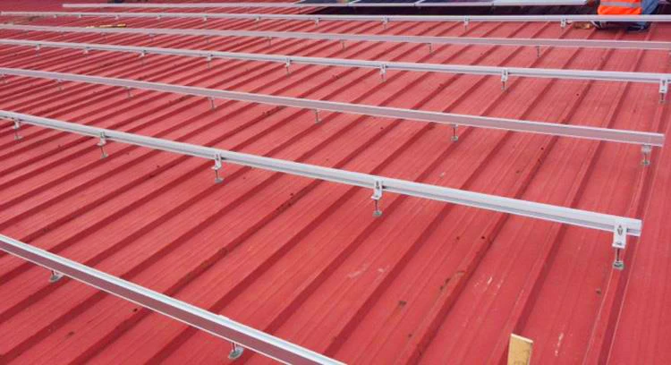 500kw 1mw Sandwich Panel Roof Tilt Mount Solar Mounting System With ...