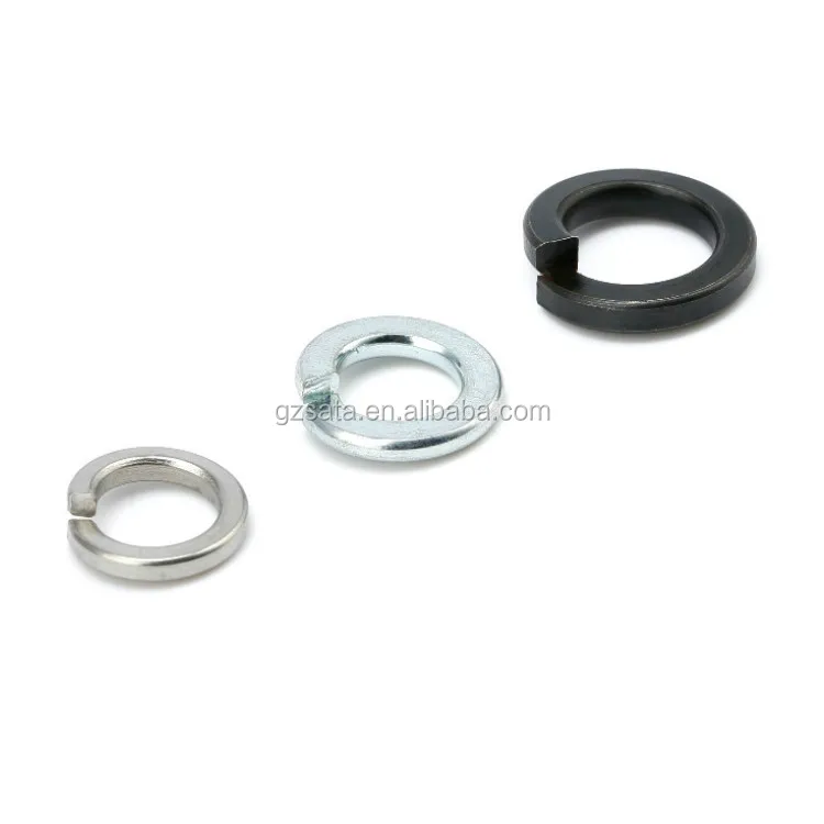 High Collar Split Helical Spring Lock Washer - Reliable & Durable