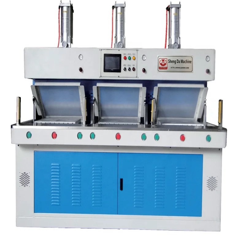 SD-QY91VW Shoe Upper Vacuum Welding Embossing Machine New Condition for ...