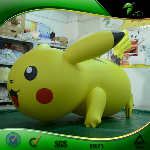 Customize Giant Helium Inflatable Pokemon Pikachu Cartoon Mascot ...